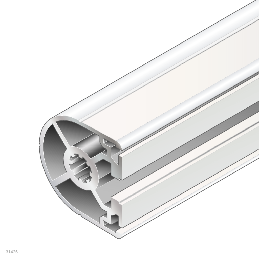 HALF-ROUND PROFILE 45X45 HR 20X6070MM Bosch Rexroth - The official ...
