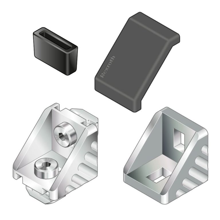 GUSSET 20X20 SET Bosch Rexroth - The official Bosch Rexroth AG catalog ...